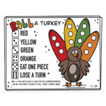 Engaging Toddler Fun with Roll a Turkey Game: Printable Activity for ...