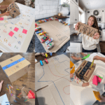 Cardboard Box Card Drop: A Creative & Hands-On Fine Motor Challenge for ...
