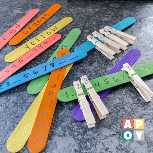 Math and Literacy Activities Using Popsicle Sticks: Engaging Fun for ...