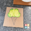 Cotton Round Watercolor Ice Cream Craft: A Sweet Summer Activity for ...