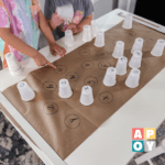 Upper and Lowercase Letter Match Cups: A Simple Alphabet Activity for ...