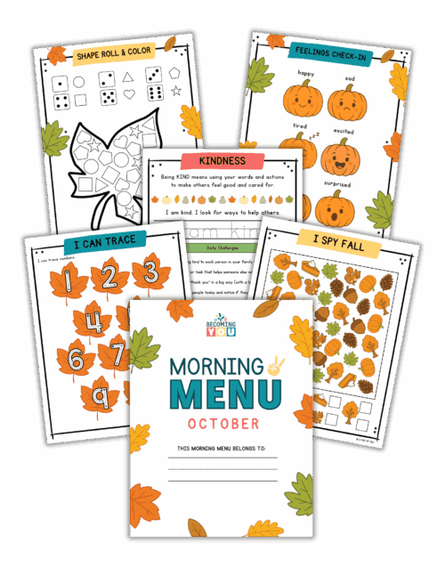 Morning Menus - how it works