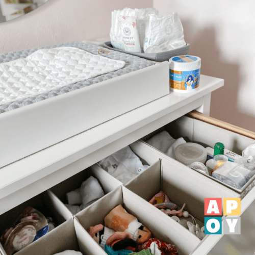 What Do I Need in My Changing Table? Must-Haves and Organization Tips ...
