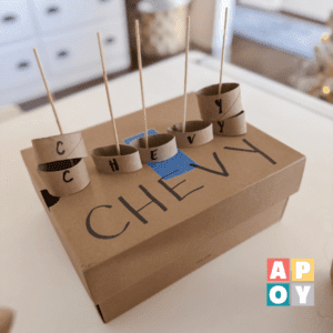 Paper Towel Roll Name Sort: A Fun and Easy Alphabet Activity | A Pop of You