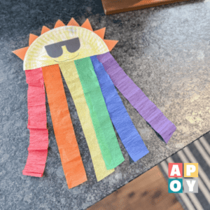 Sunny Rainbow Summer Craft: A Simple and Fun Arts & Crafts Project for ...