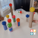 Tube Ball Balance: An Engaging Toddler Challenge | A Pop of You