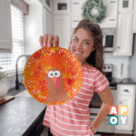 Turkey Sponge Painting: A Fun and Colorful Thanksgiving Craft for ...